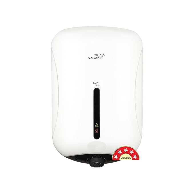 V-Guard Iris Pro Geyser 10 Litre Water Heater for Home with Rust-Proof ...