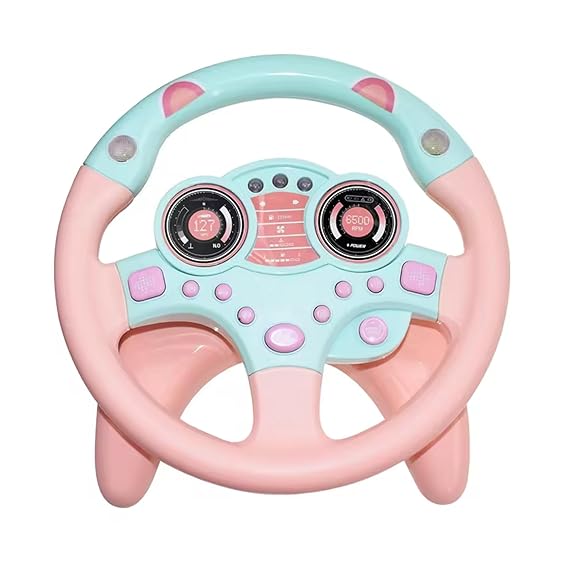 Kidology Musical Toys, Kids Steering Wheel Toy for Backseat with Car ...